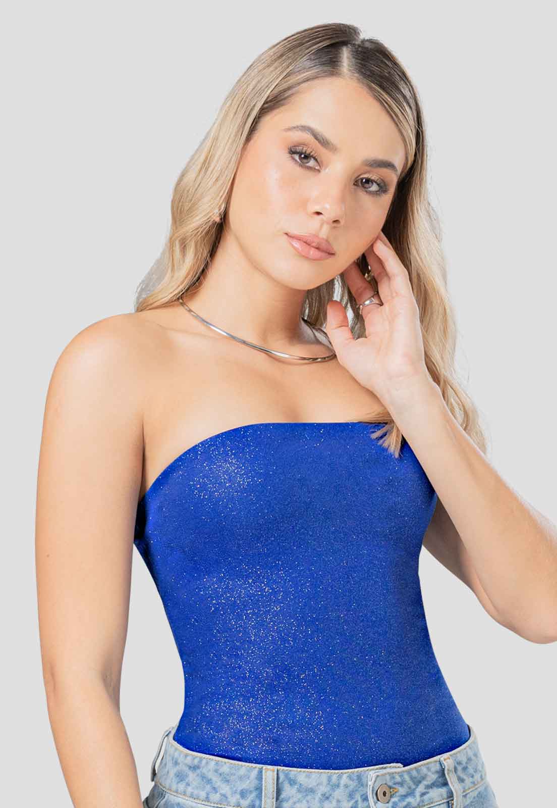 Body Mujer Azul Rey Atypical 112897 - Kliquea Internacional